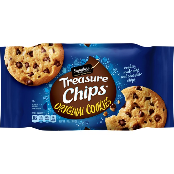 Signature Select Treasure Chips Original Cookies - 1Source