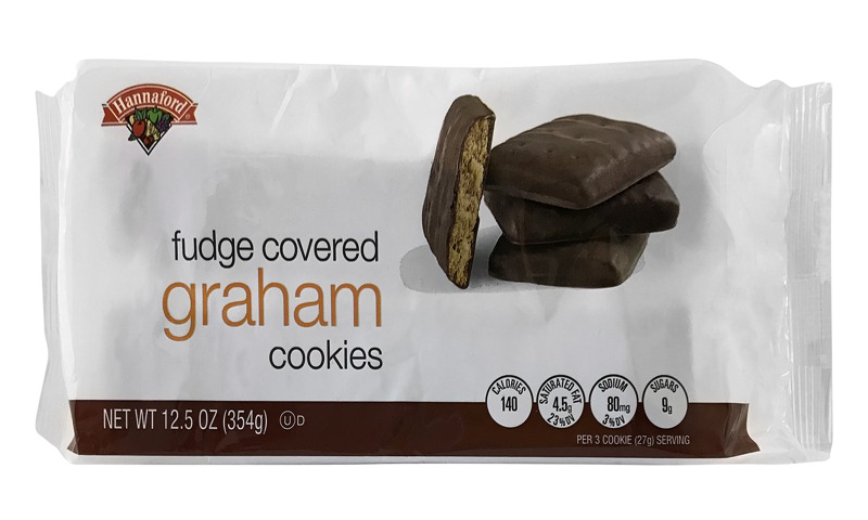 Hannaford Fudge Covered Graham Cookies - 1Source