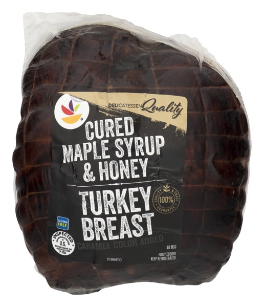 Ahold Cured Maple Syrup Turkey Breast - 1Source