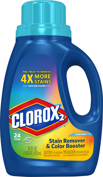 Clorox 2 STAIN REMOVER & COLOR BOOSTER CLEAN LINEN - 1Source