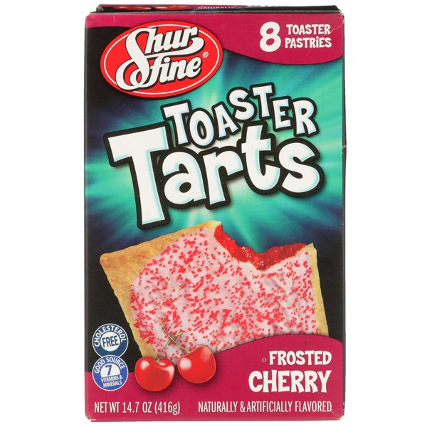 FROSTED CHERRY TOASTER TARTS PASTRIES - 1Source