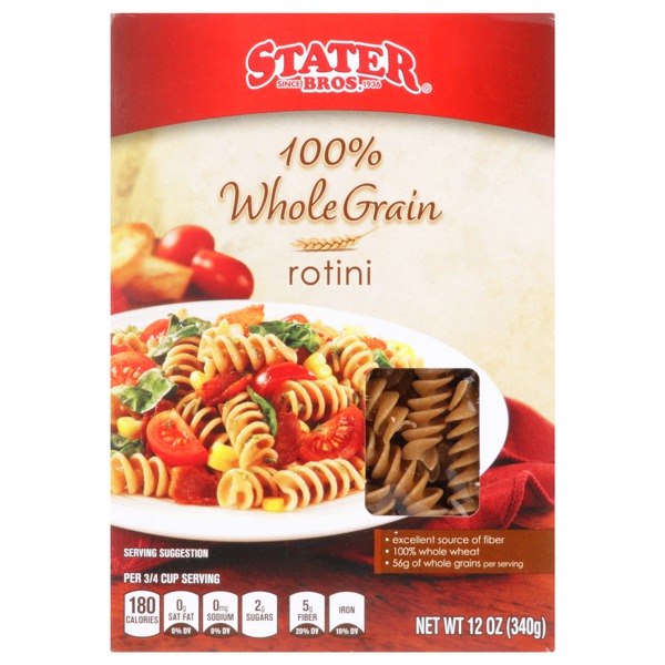 Stater Bros. 100% Whole Grain Rotini - 1Source
