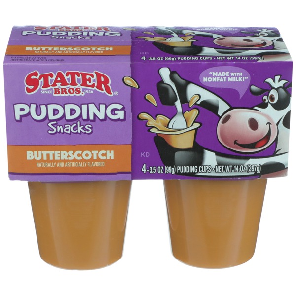 Stater Bros. Butterscotch Pudding Snacks - 1Source