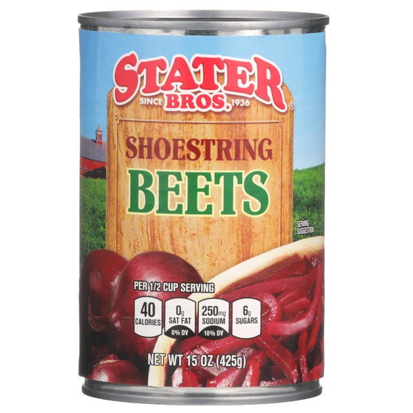 Stater Bros. Shoestring Beets - 1Source