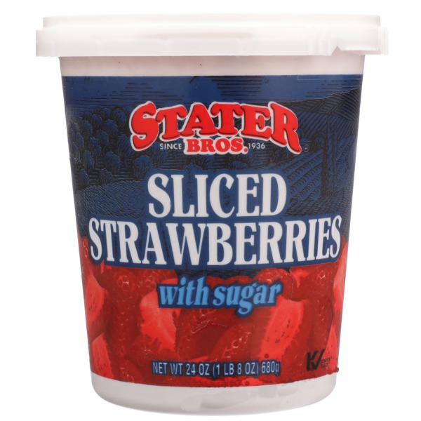 Stater Bros. Sliced Strawberries With Sugar - 1Source
