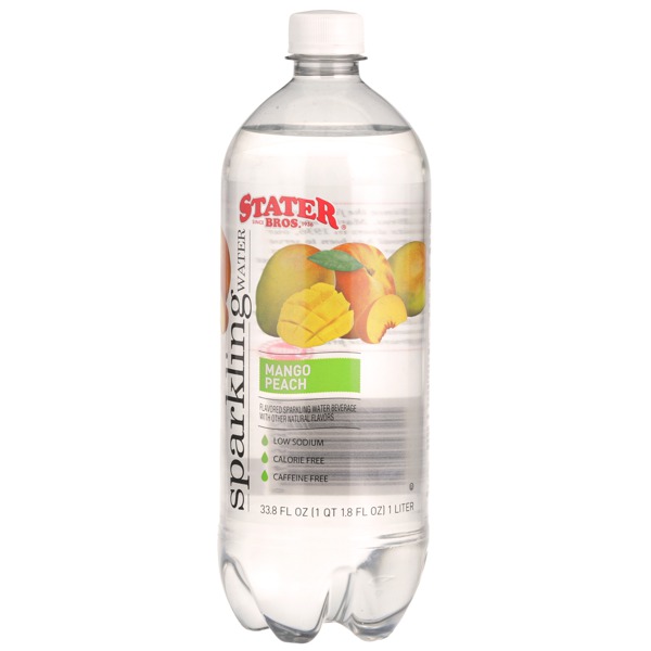 Stater Bros. Mango Peach Flavored Sparkling Water Beverage - 1Source