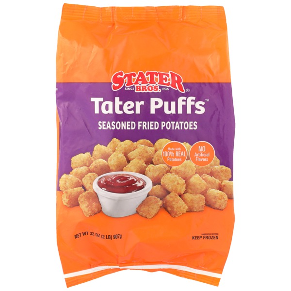 Stater Bros. Tater Puffs Seasoned Fried Potatoes - 1Source