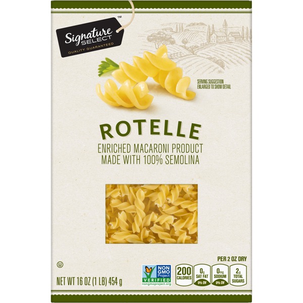 Signature Select ROTELLE ENRICHED MACARONI PRODUCT - 1Source