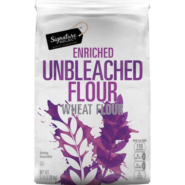 Signature Select ENRICHED UNBLEACHED FLOUR WHEAT FLOUR - 1Source