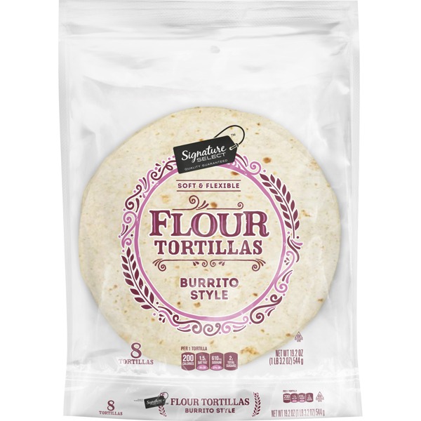 Signature Select FLOUR TORTILLAS - 1Source