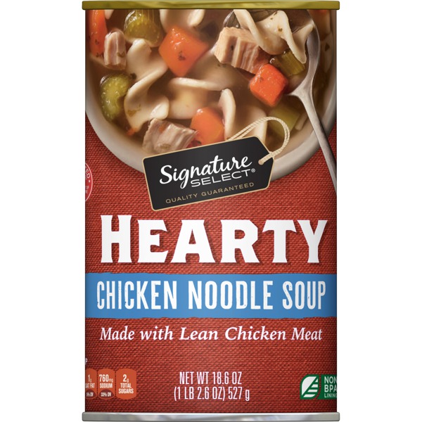 Signature Select Hearty Chicken Noodle Soup - 1Source