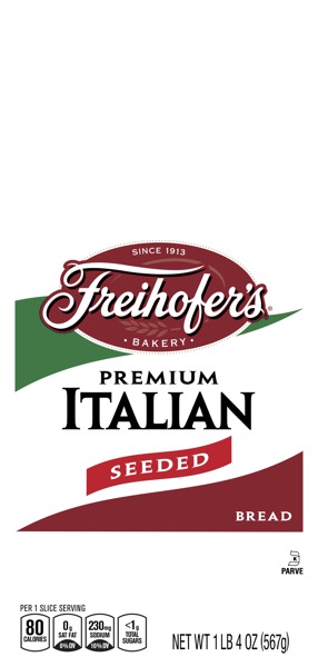 Freihofer'S Premium Italian Seeded Bread - 1Source
