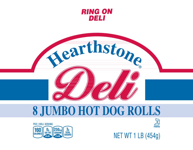 DELI JUMBO HOT DOG ROLLS - 1Source