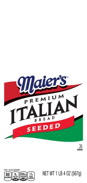Maier'S PREMIUM SEEDED ITALIAN BREAD - 1Source