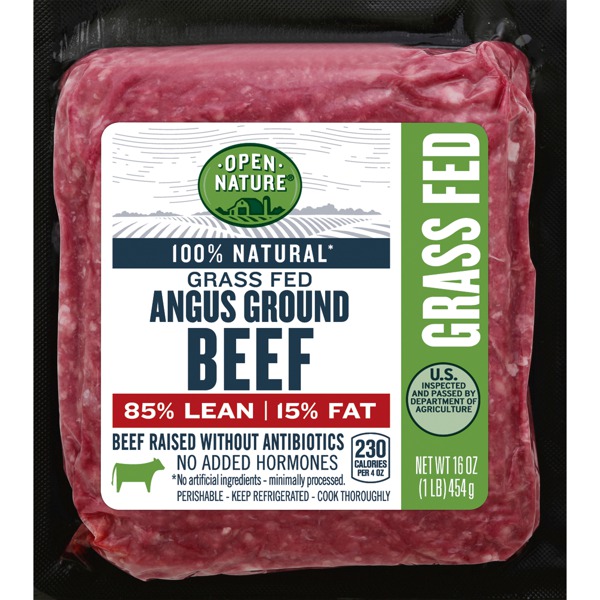 Open Nature ANGUS GROUND BEEF - 1Source