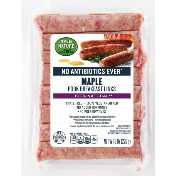 Maple Pork Breakfast Links - 1Source