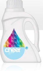 Cheer Brightclean Liquid Laundry Detergent Free & Gentle - 1Source
