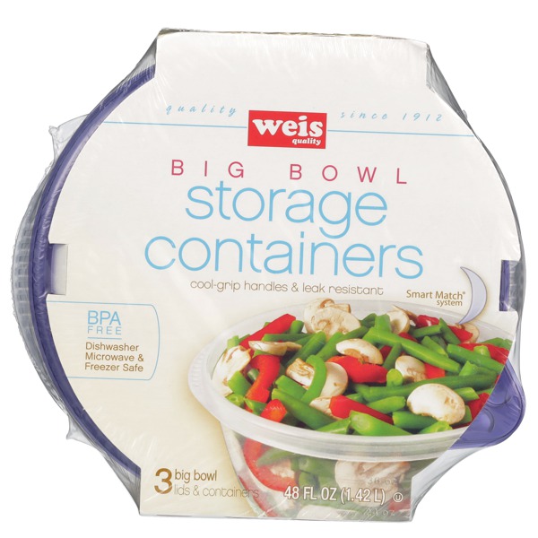 Big Bowl Storage Containers - 1Source