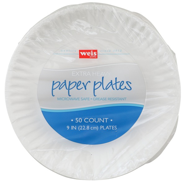 Extra Heavy Paper Plates - 1Source