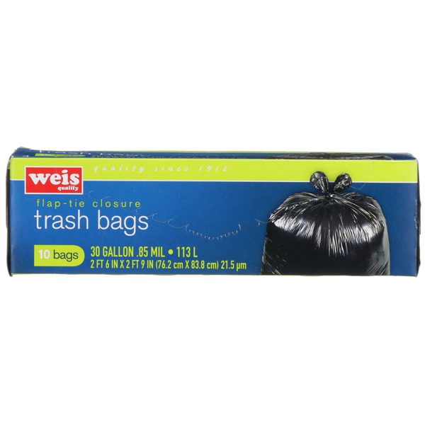 Flap-Tie Closure Trash Bags - 1Source