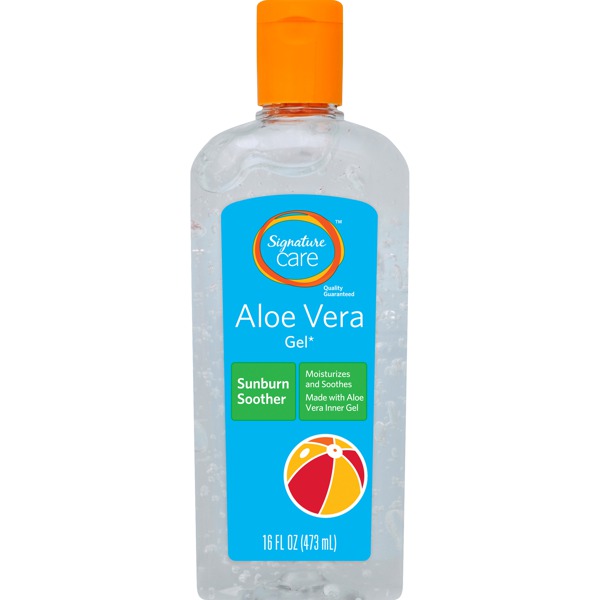 Signature Care SUNBURN SOOTHER ALOE VERA GEL - 1Source