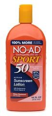 No-Ad Sport Sunblock Lotion, SPF 50 - 1Source