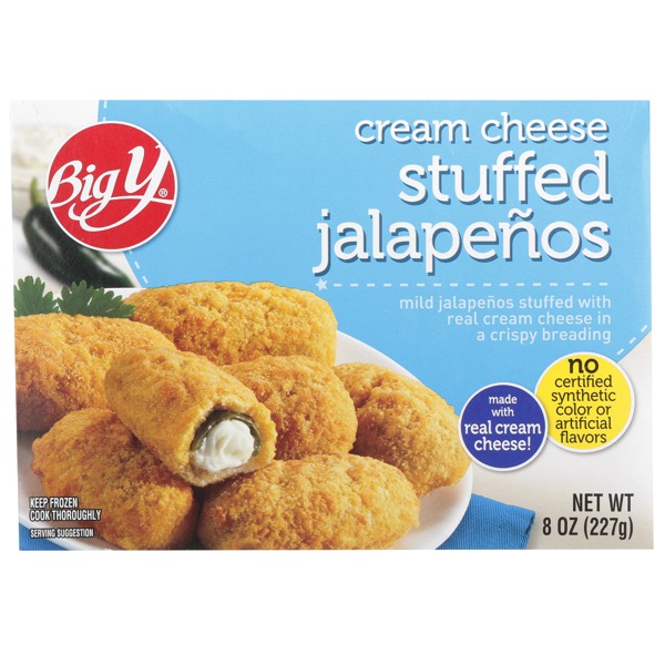 Big Y Cream Cheese Stuffed Jalapenos - 1Source