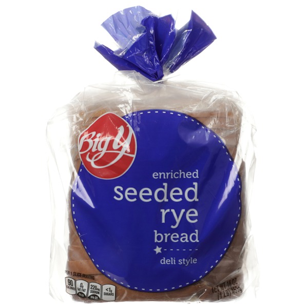 DELI STYLE ENRICHED SEEDED RYE BREAD - 1Source