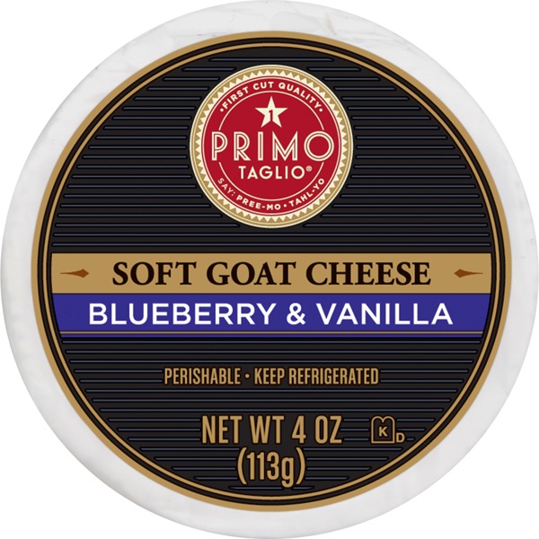 Primo Taglio BLUEBERRY & VANILLA SOFT GOAT CHEESE - 1Source
