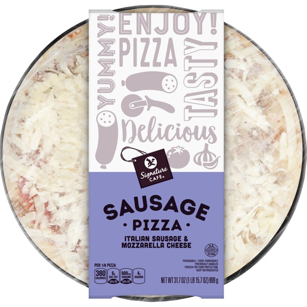 Signature Cafe SAUSAGE PIZZA - 1Source