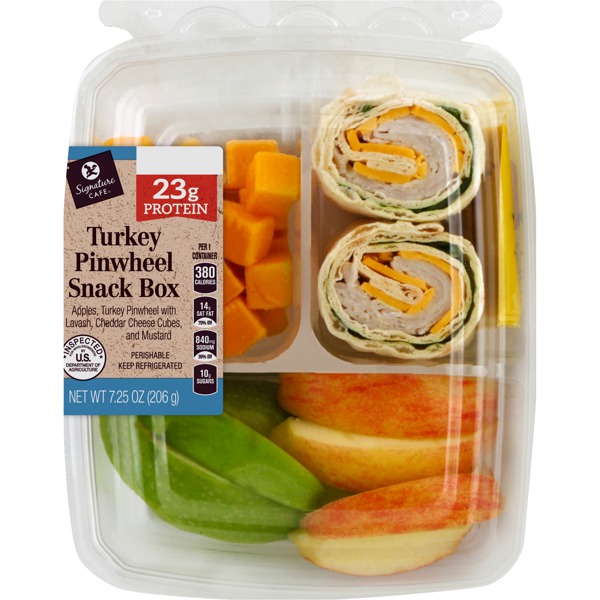 Signature Cafe TURKEY PINWHEEL SNACK BOX - 1Source