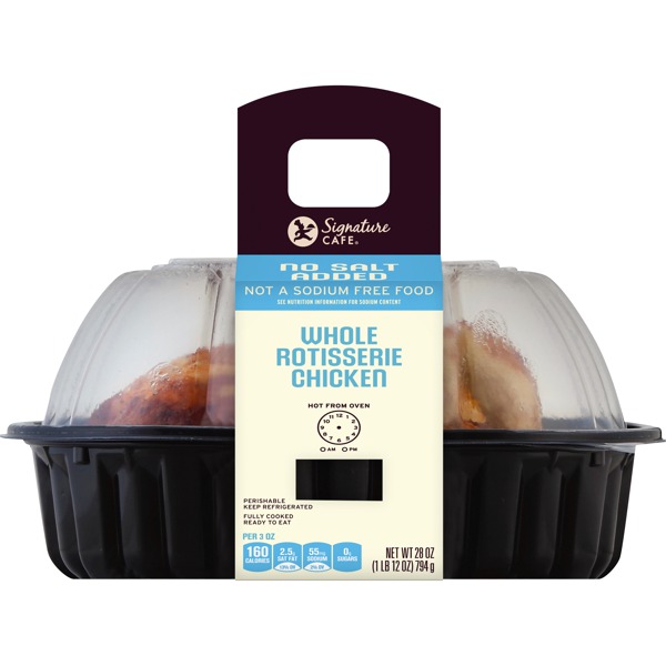 Signature Cafe WHOLE ROTISSERIE CHICKEN - 1Source