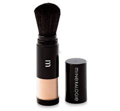 Mineralogie Mineral Makeup Face & Body Block Demi Brush, Clear - 1Source