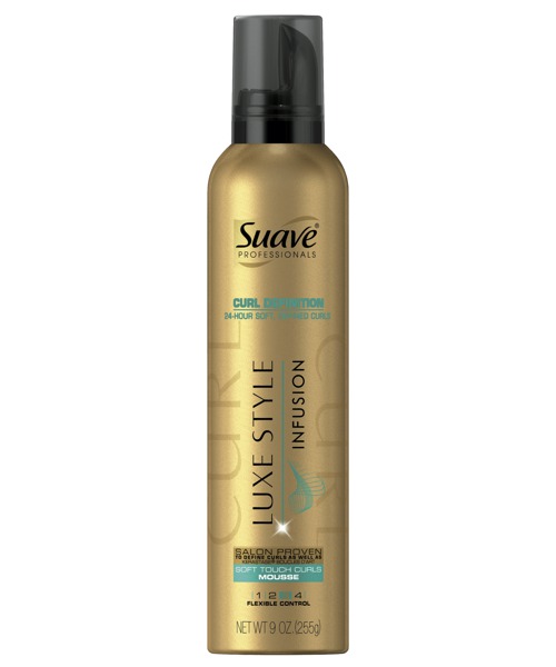 Suave, Professionals, Luxe Style Infusion Curl Defining Mousse - 1Source