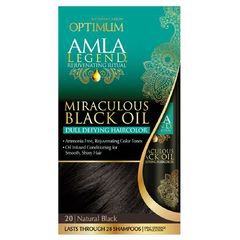 Optimum Salon Haircare Amla Legend Miraculous Black Oil Dull Defying ...