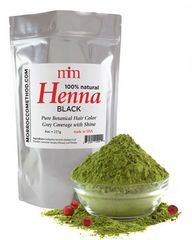 Morrocco Method Henna Hair Dye, Black - 1Source