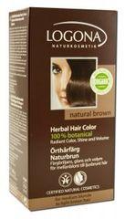 Logona Herbal Hair Color Powder, Natural Brown - 1Source
