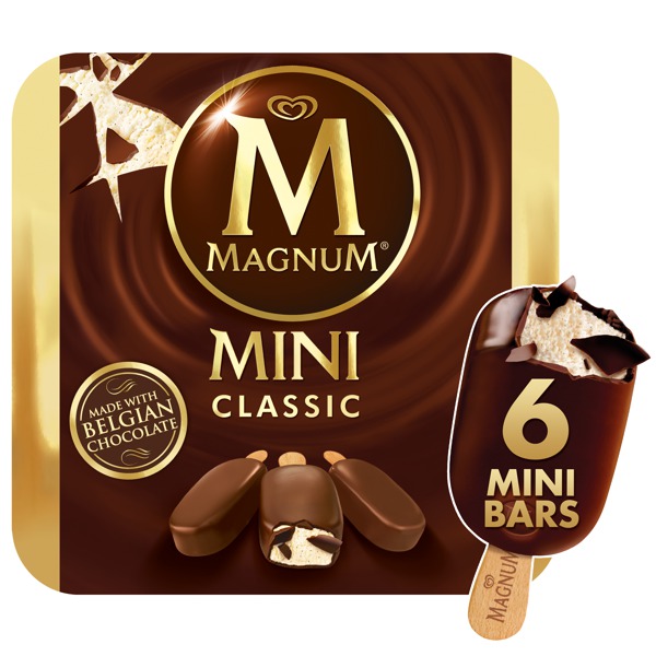 Magnum, Mini, Ice Cream Bars, Classic - 1Source