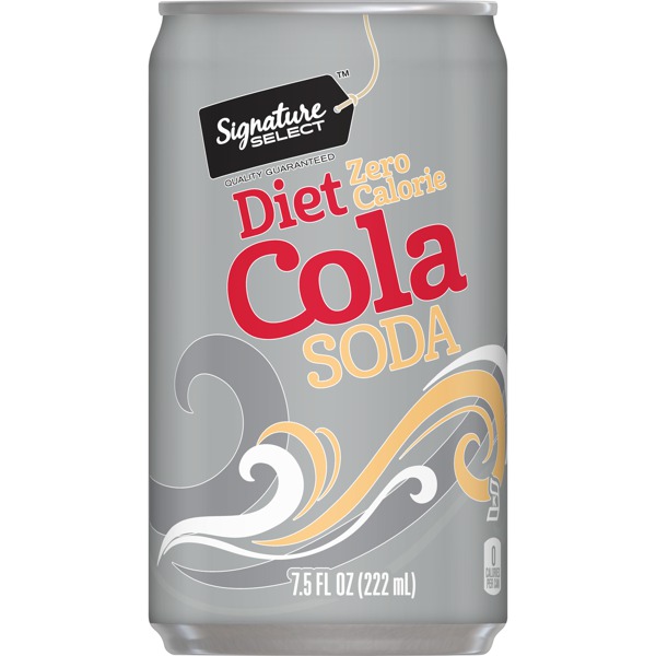 Signature Select ZERO CALORIE DIET COLA SODA - 1Source