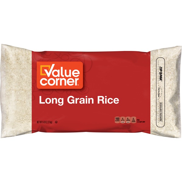 Value Corner LONG GRAIN RICE - 1Source