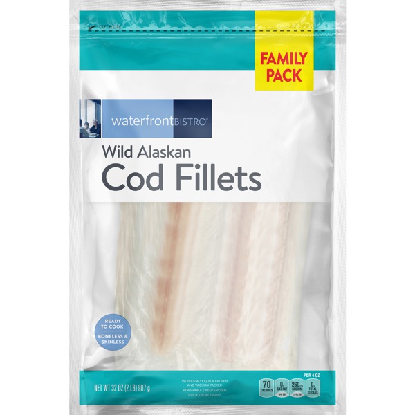 Waterfront Bistro WILD ALASKAN COD FILLETS - 1Source