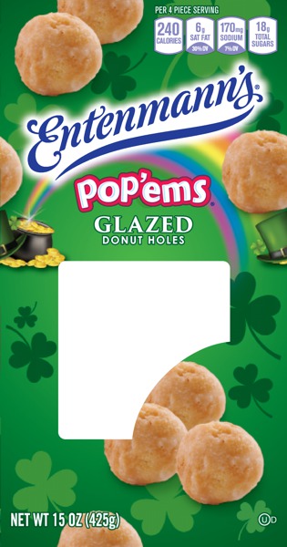 GLAZED DONUT HOLES POP'EMS - 1Source