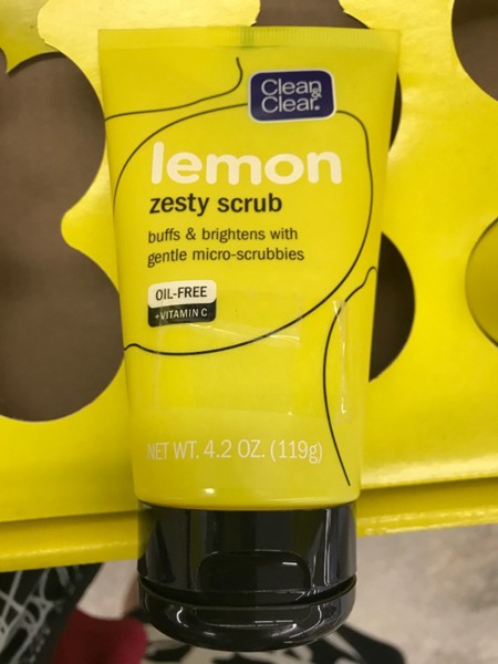 Clean & Clear Lemon Zesty Scrub - 1Source