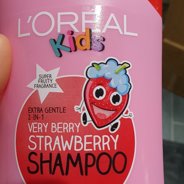 Loreal Kids 2 In 1 Very Berry Strawberry Shampoo - 1Source
