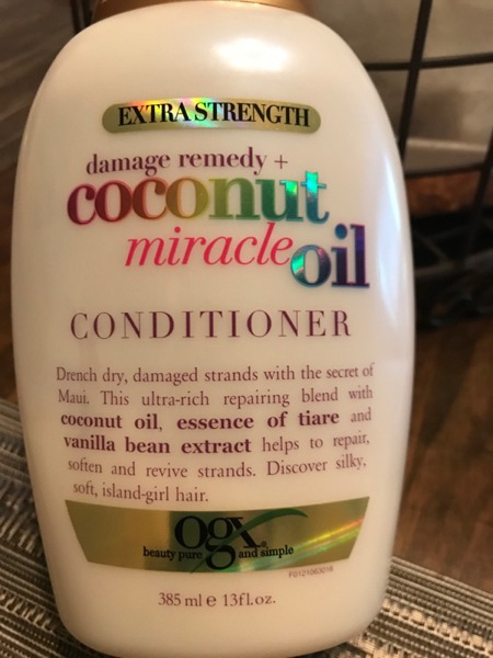 Ogx Extra Strength Damage Remedy + Coconut Miracle Oil Conditioner ...