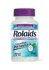 Rolaids Ultra Strength Tablets, Mint 72 Count Bottle - 1Source
