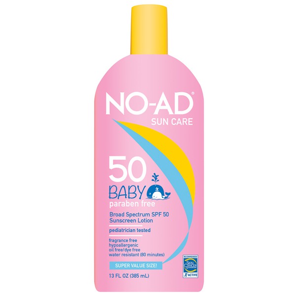 NO-AD Baby SPF 50 Sunscreen Lotion - 1Source