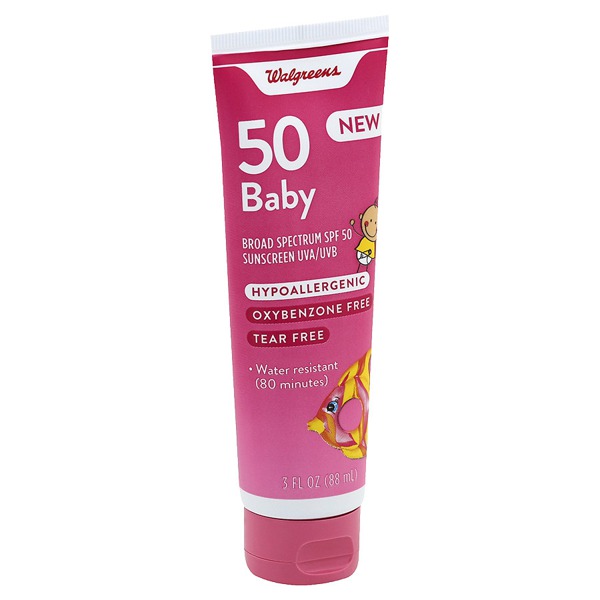 Walgreens Baby SPF50 Lotion - 1Source