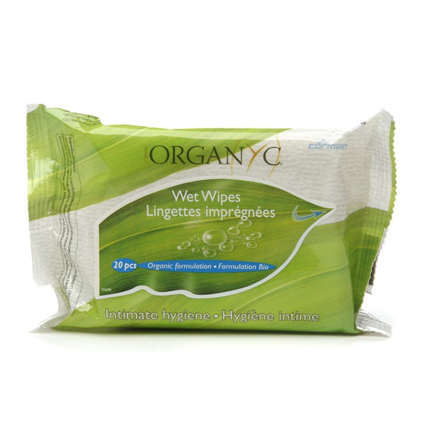 ORGANYC Organic Intimate Hygiene Wet Wipes - 1Source