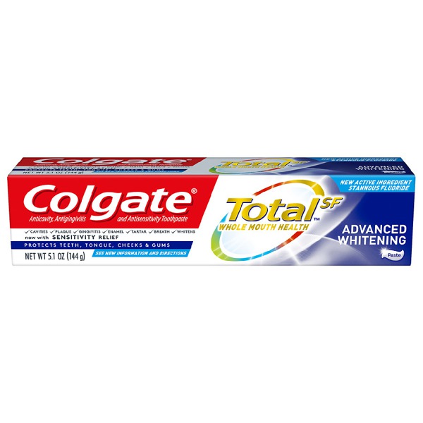 Colgate Total Toothpaste Advanced Whitening Paste - 1Source